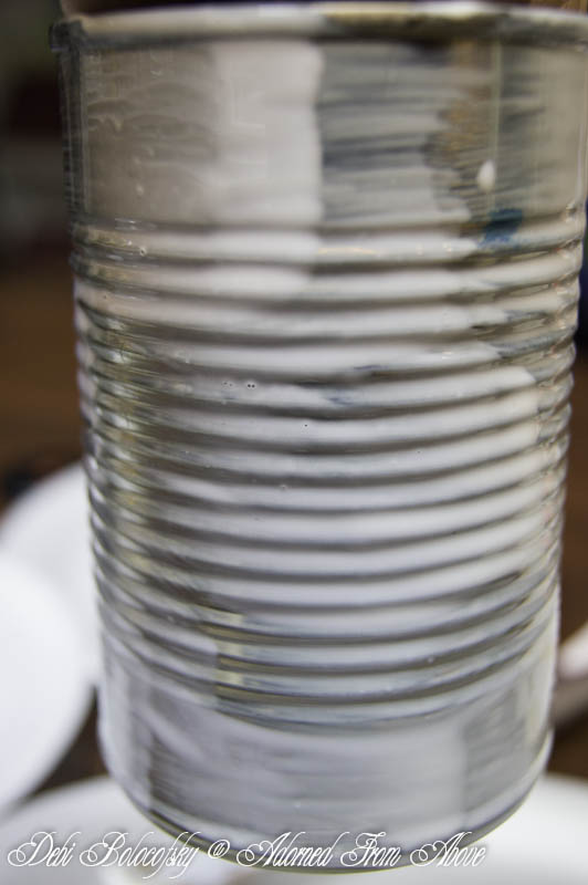 Adorned From Above: Modge Podge Poinsettia Pots