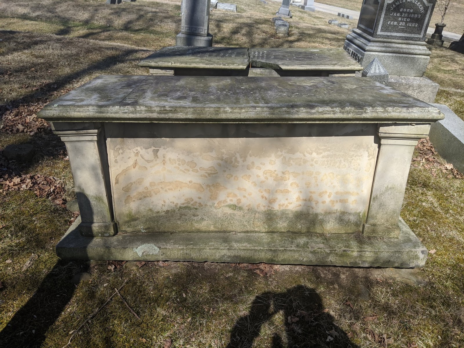 Travels of a Hobgoblin Taphophile: Box Tombs - Forest Rose Cemetery