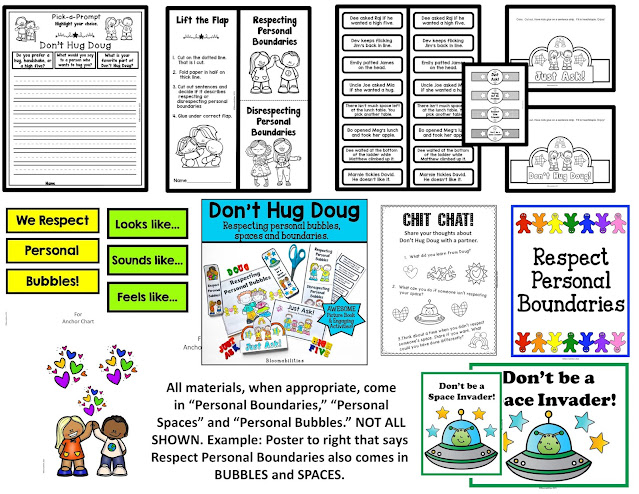 First Grade Bloomabilities: Don't Hug Doug