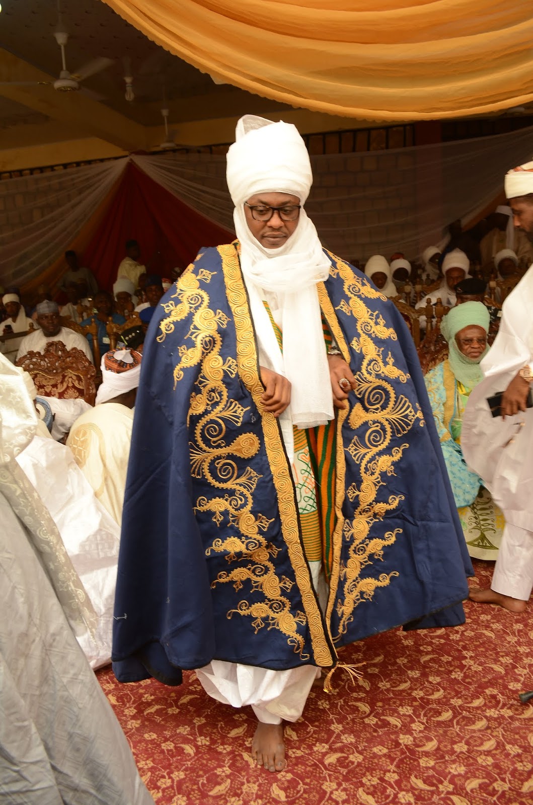 TOZALI: EXCLUSIVE PICTURES OF THE TURBANING CEREMONY OF ALH. MUSA ...