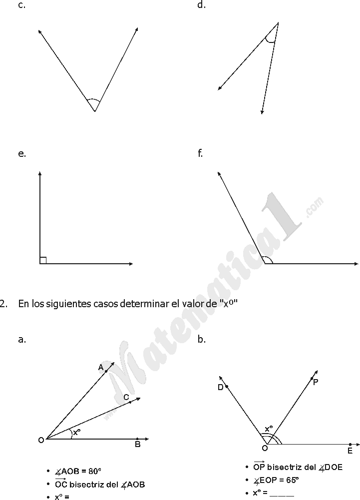GEOMETRIA DE SEXTO DE PRIMARIA : SEGMENTOS , ANGULOS , TRIANGULOS Y ...