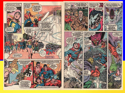 Dave's Comic Heroes Blog: JSA Vs The Marvel Family Crisis In WWII