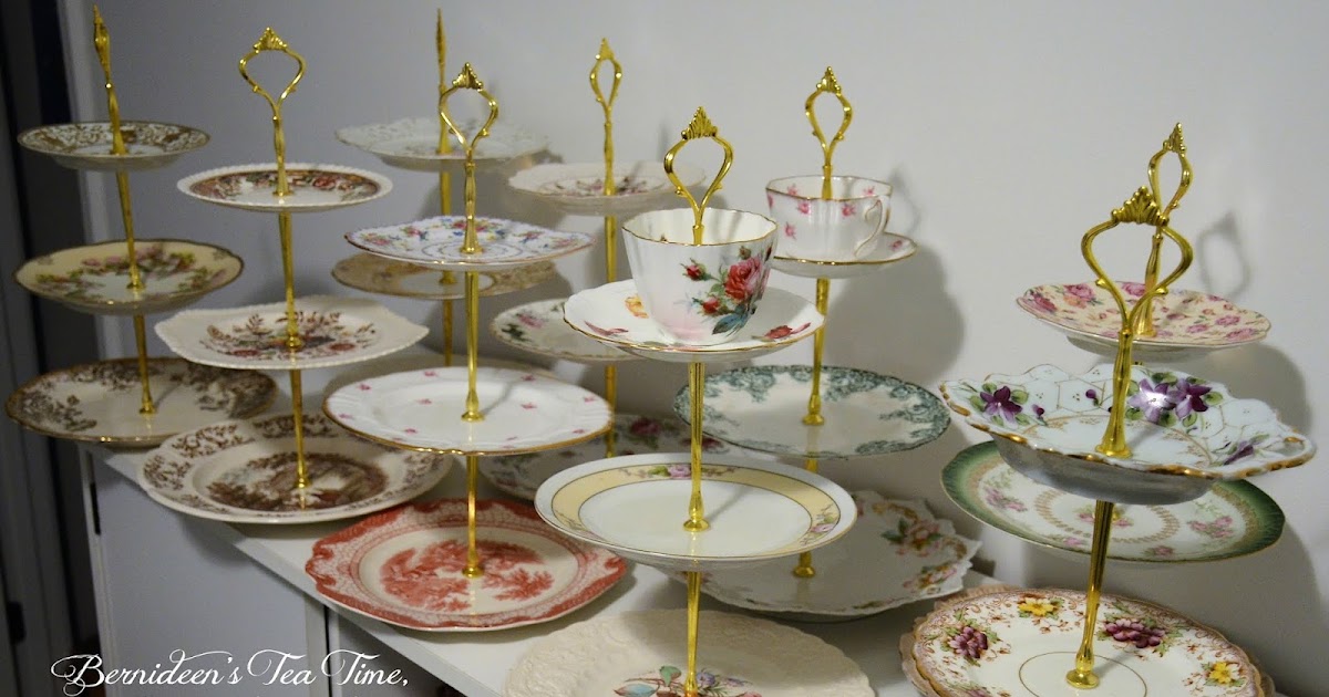 Bernideen's Tea Time, Cottage and Garden: THE THREE TIERED AFTERNOON ...