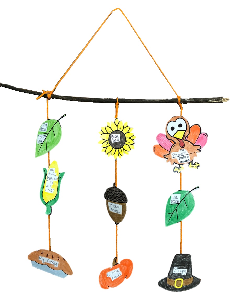 Thanksgiving Mobile Craft - The Learning Curve