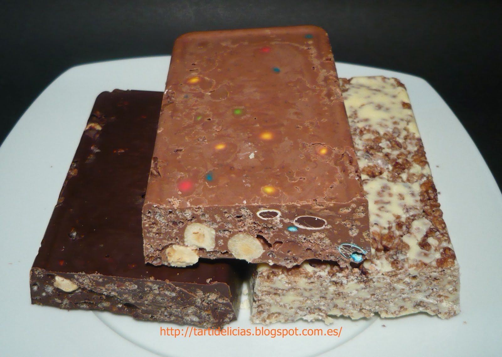 Tartidelicias: Turrones de Chocolate.