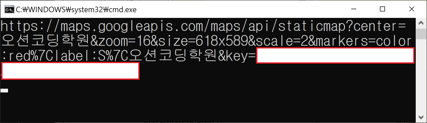 파이썬 예제 (Google Map + Python)