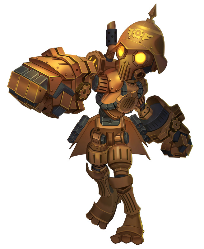 Hero No.197 Automaton เทคโนโลยีเครื่องไอน้ำ - Lost Saga Update Korea