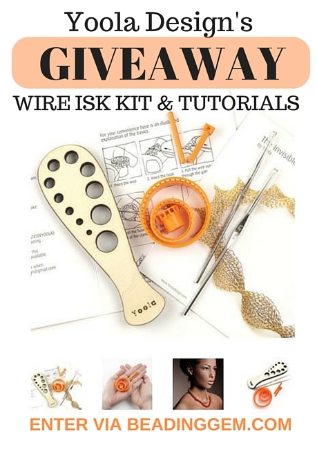 Yoola Design Wire ISK Kit and Tutorials Giveaways / The Beading Gem