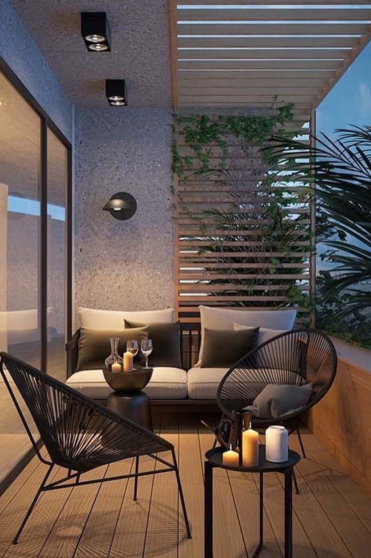 Rustic Terrace Decor Ideas To Make Your Exterior comfortable and ...