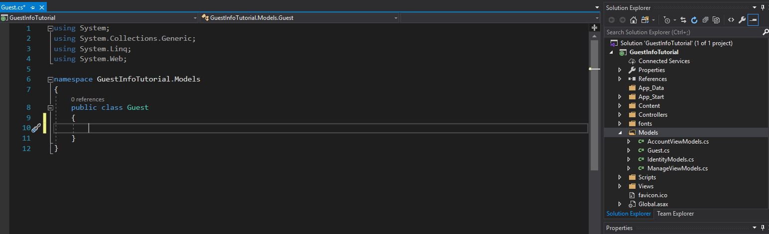 Database Driven Web App Tutorial With Asp Mvc Using Model First