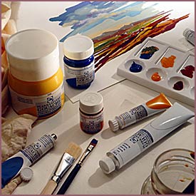 Arte y Material (Roma): Tips para empezar a pintar con Gouache.