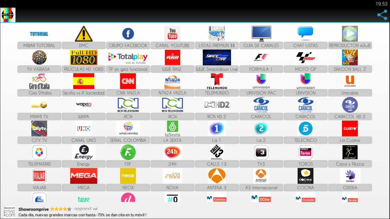 Digital Cable: Total play - Canales de españa - Peliculas - Listas ...
