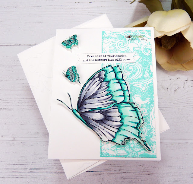 Neat Nook Creations: 2 Butterfly Cards Using Embossing Folders and Ink ...