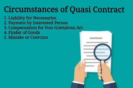 Quasi Contract | Meaning, Definition, and Circumstances with Examples?