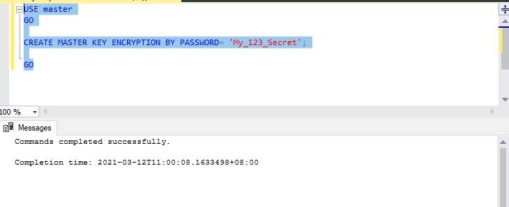 Hemant's SQL Server DBA Blog: Setting up Transparent Data Encryption