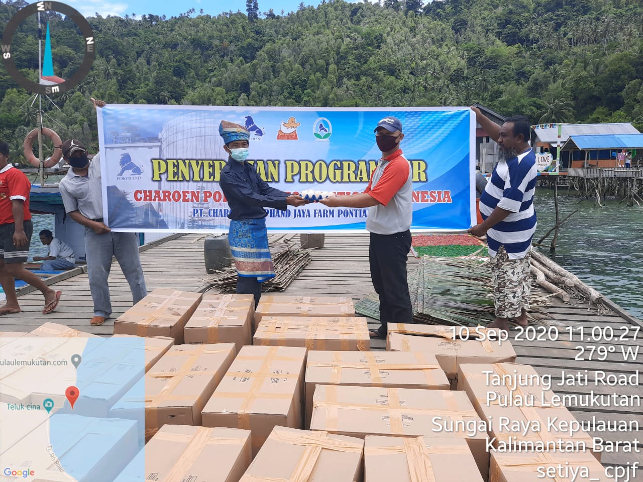 PT.CPJF Saluran Bantuan Telur | SUARABORNEO.ID