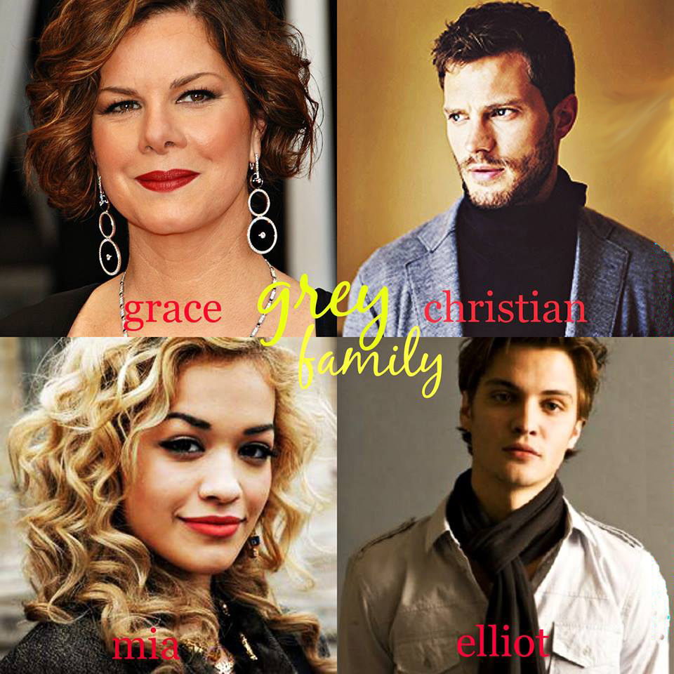 Presentan a la familia de Christian Grey - MetroTrending