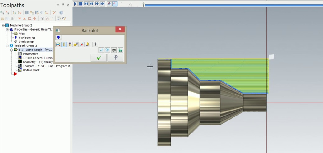 KAIZEN_AGUNG: TUTORIAL MASTERCAM TURNING