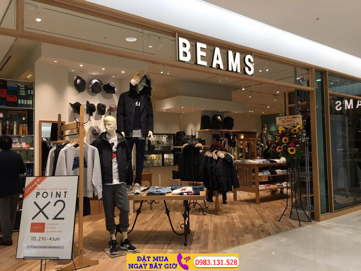 Nhận Order Hàng Nhật tại Beams.co.jp Đủ Mọi Hàng Hóa Nội Địa Giá Tốt