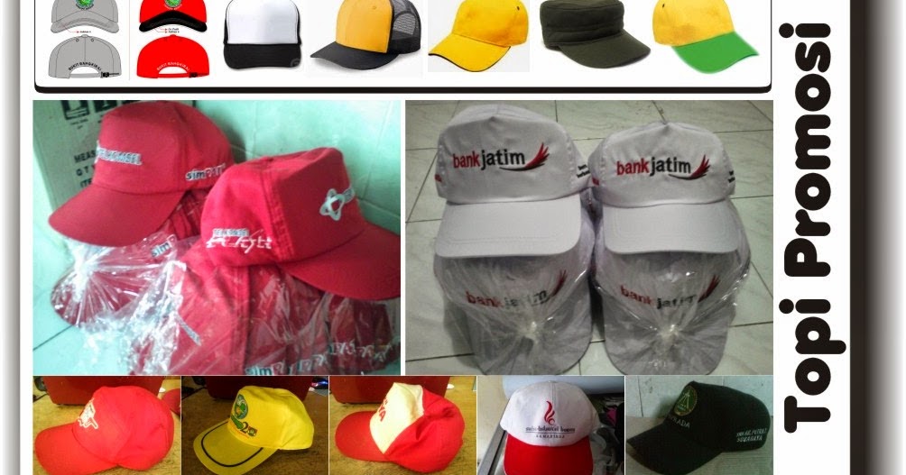 konveksi topi tangerang | zeropromosi | souvenir barang promosi ...