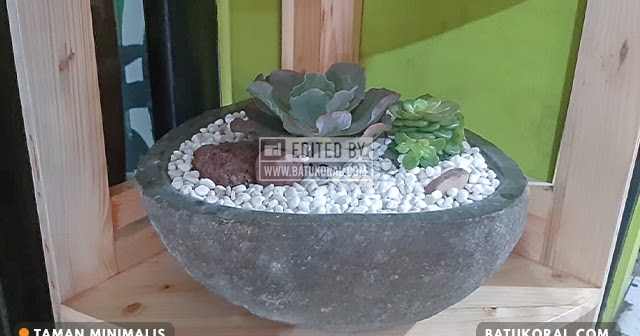 Palimg Kreatif! Pot Dari Batu Alam