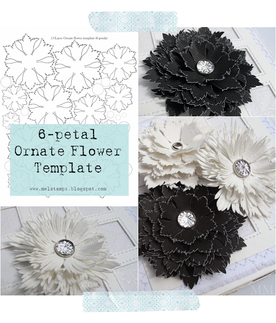 Mel Stampz: .....Finally! my free ornate flower cut file is back!