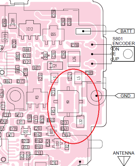 Icom ic v8 mati total | Anoeng Blog