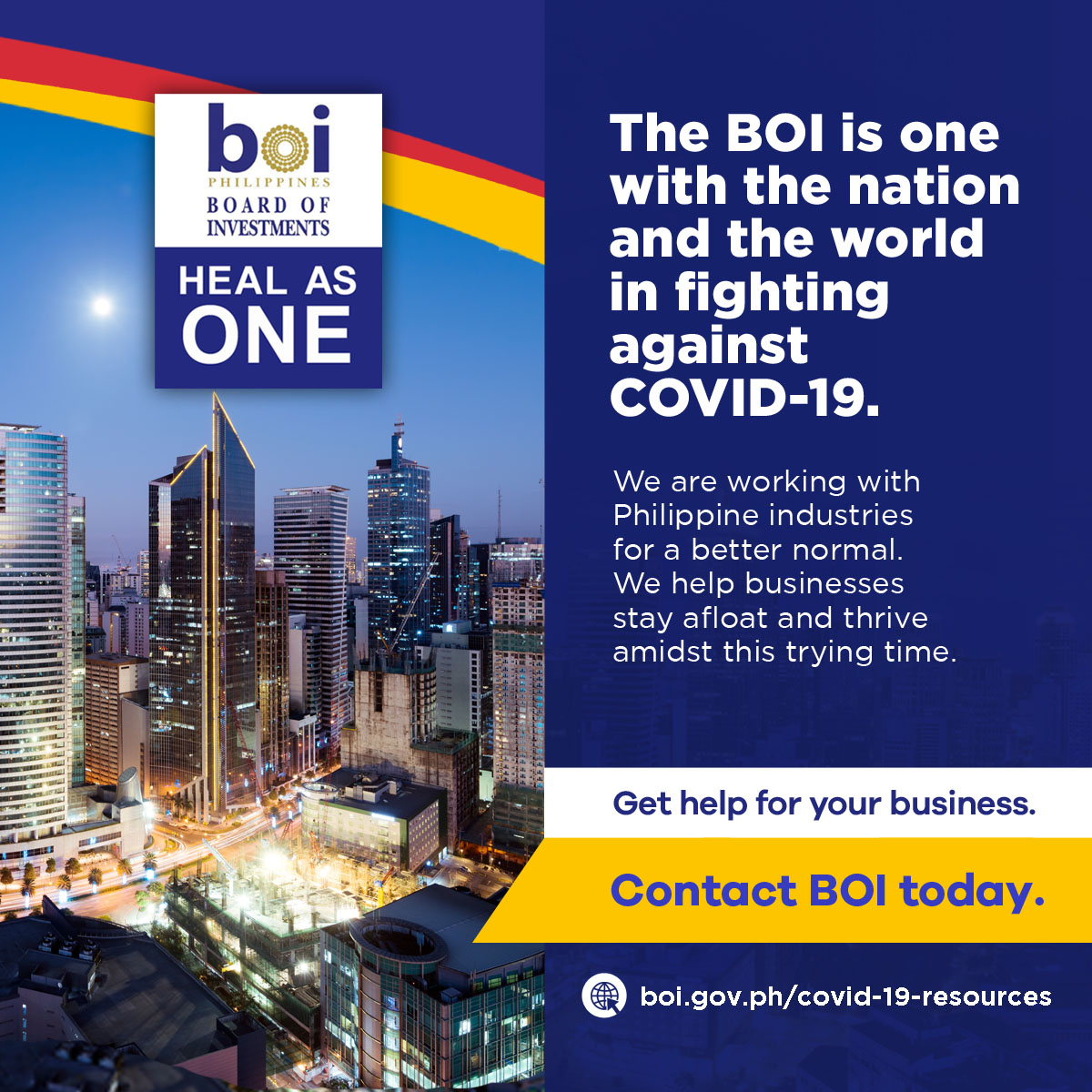 Philippine government launches business support campaign | Snapped and ...