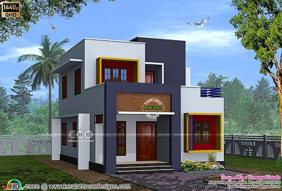 2314 sq-ft 4 bedroom simple flat roof house - Kerala Home Design and ...
