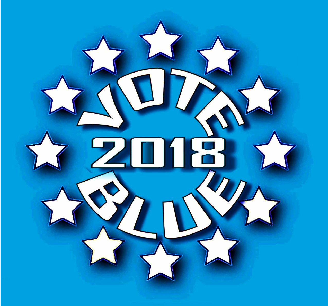 VOTE BLUE