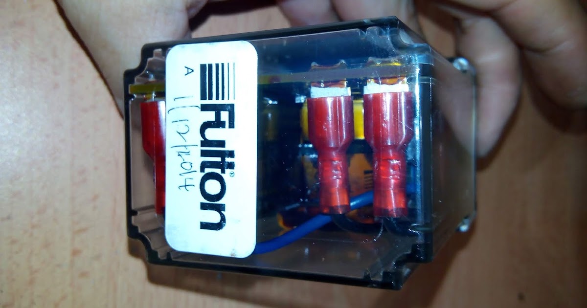 Life Begins at Forty: Fulton Boiler Pump Relay repair