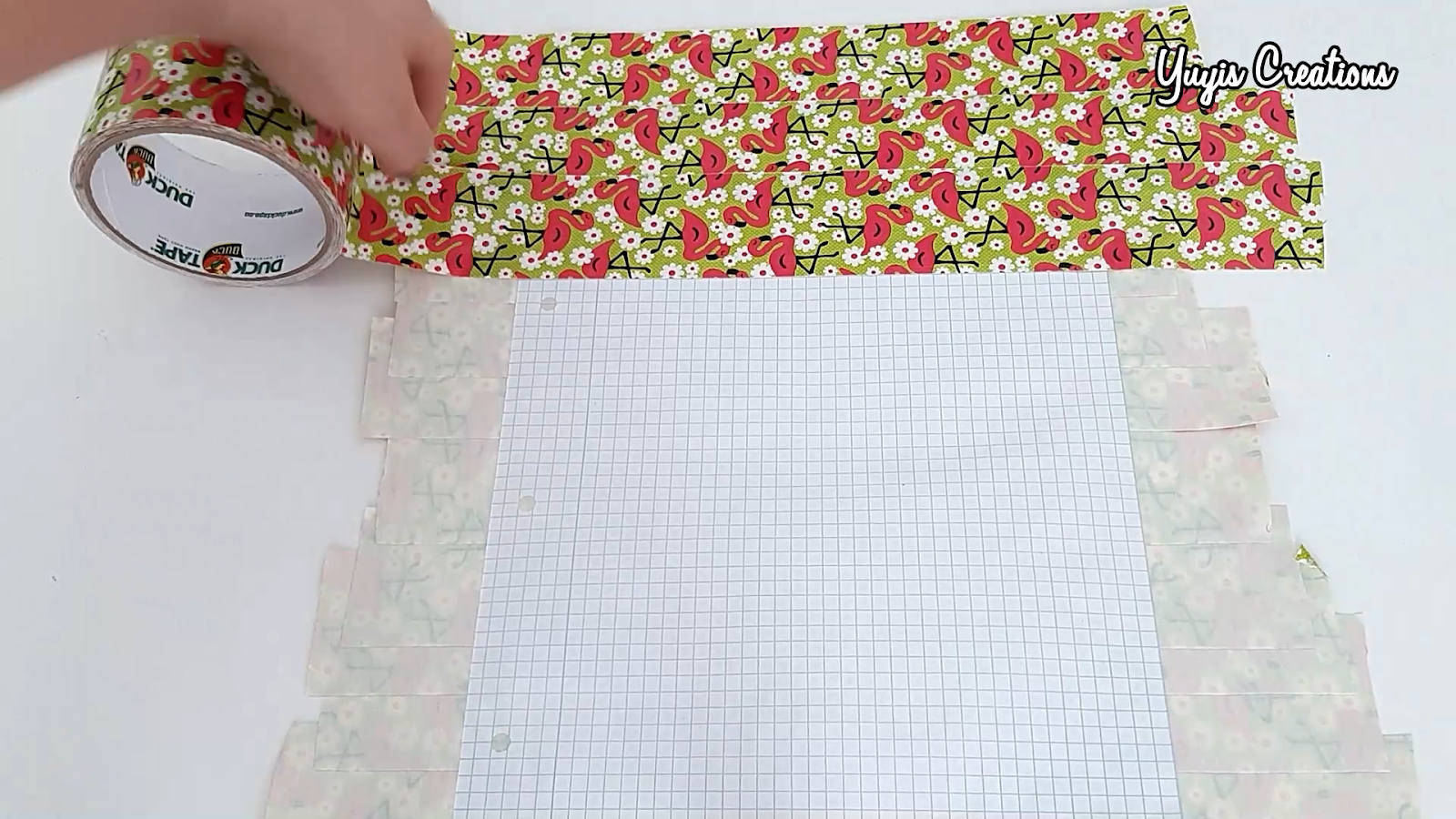 Yuyis Creations: 🔴 Neceser o portacosméticos con cinta adhesiva paso a paso