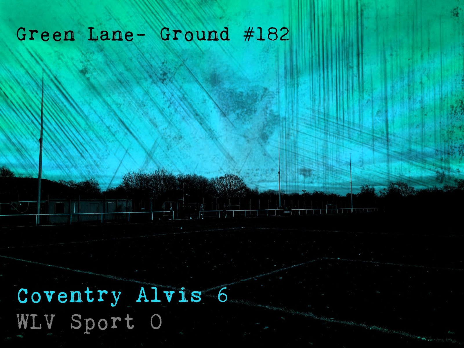 Pint of Football: 04/01/20 Review: Coventry Alvis vs WLV Sport