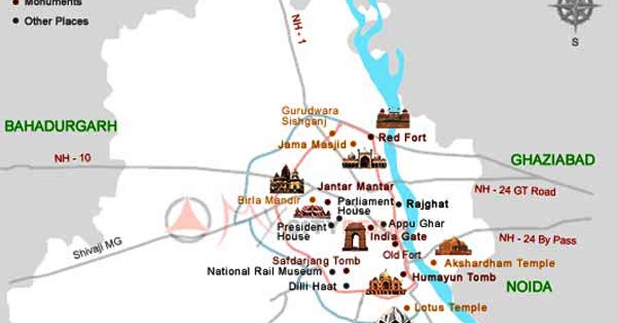 The Physical Character of the Delhi Region | History of Delhi, India