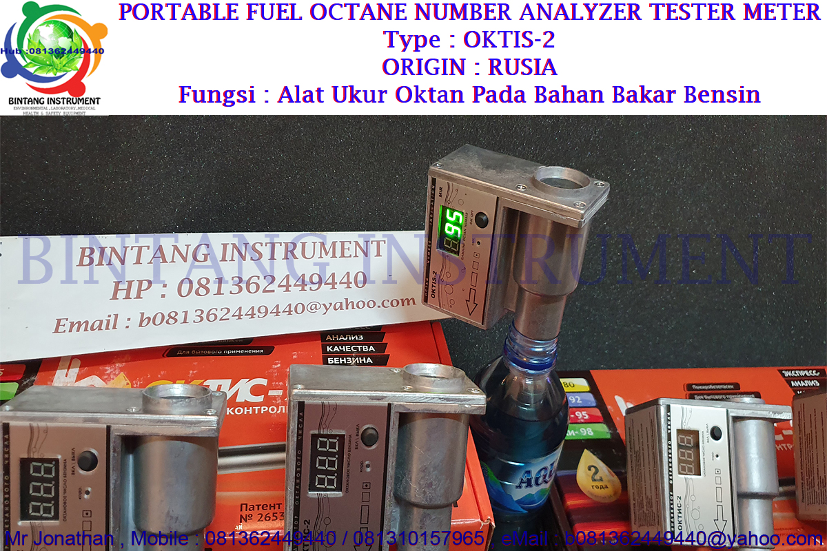 .: 081362449440 Jual Oktis-2 OCTANE NUMBER Tester meter Portabable ...