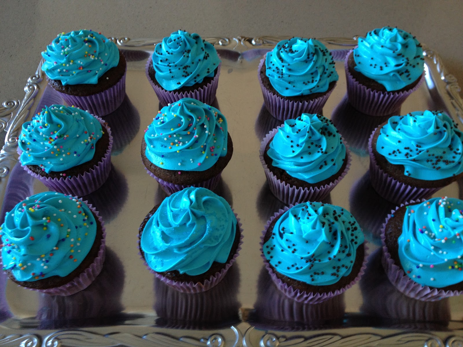 Cristallisé Delicieria: Cupcake Azul