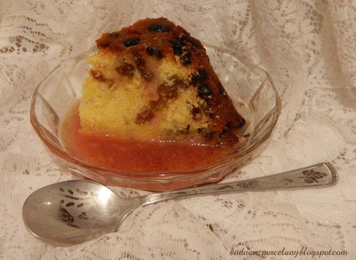 Buduar Porcelany: Pijany książę Albert / angielski pudding z 1860 roku