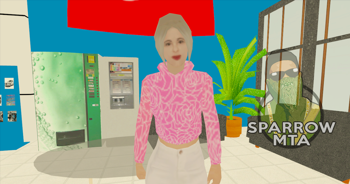 MTA SA Roleplay Low Poly Girl Skin Resource