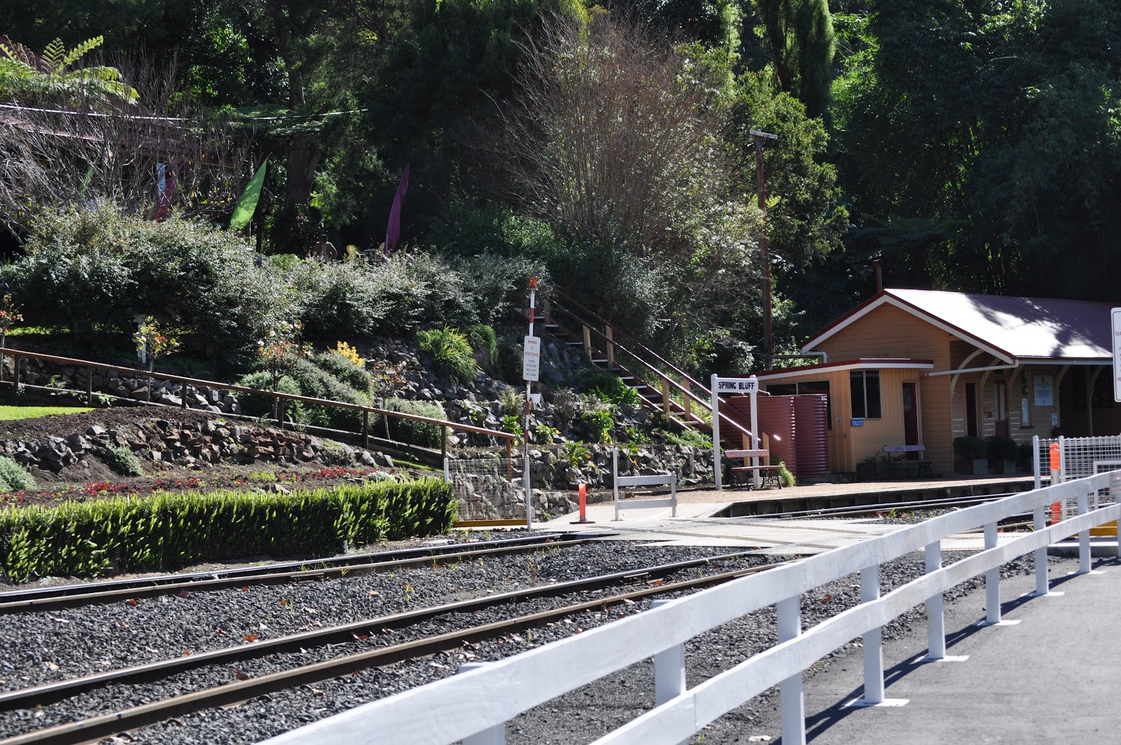 mels artistic journey: Spring Bluff Railway Station