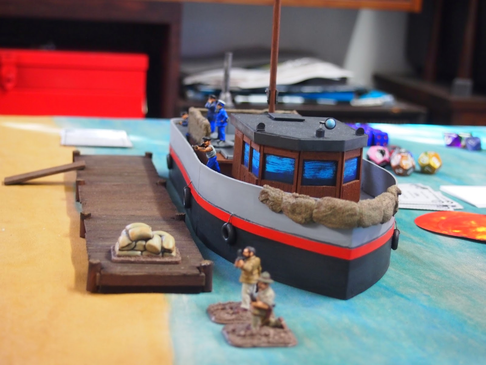 Wades World of Wargaming: Pulp Alley - Test game.