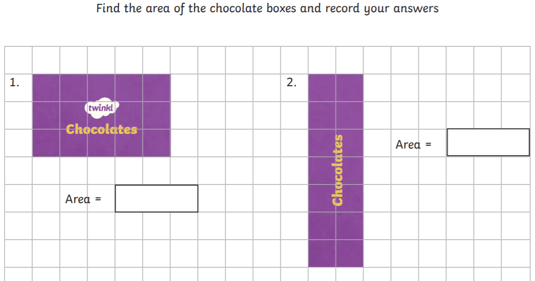 Year 4: Area...do you remember what it is?