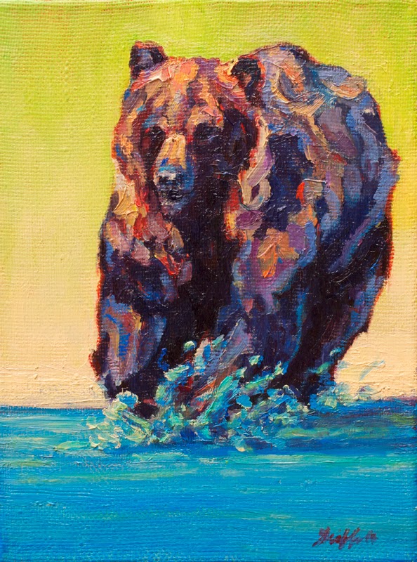 Western Art International: Colorful Contemporary Wildlife Art, Bear ...