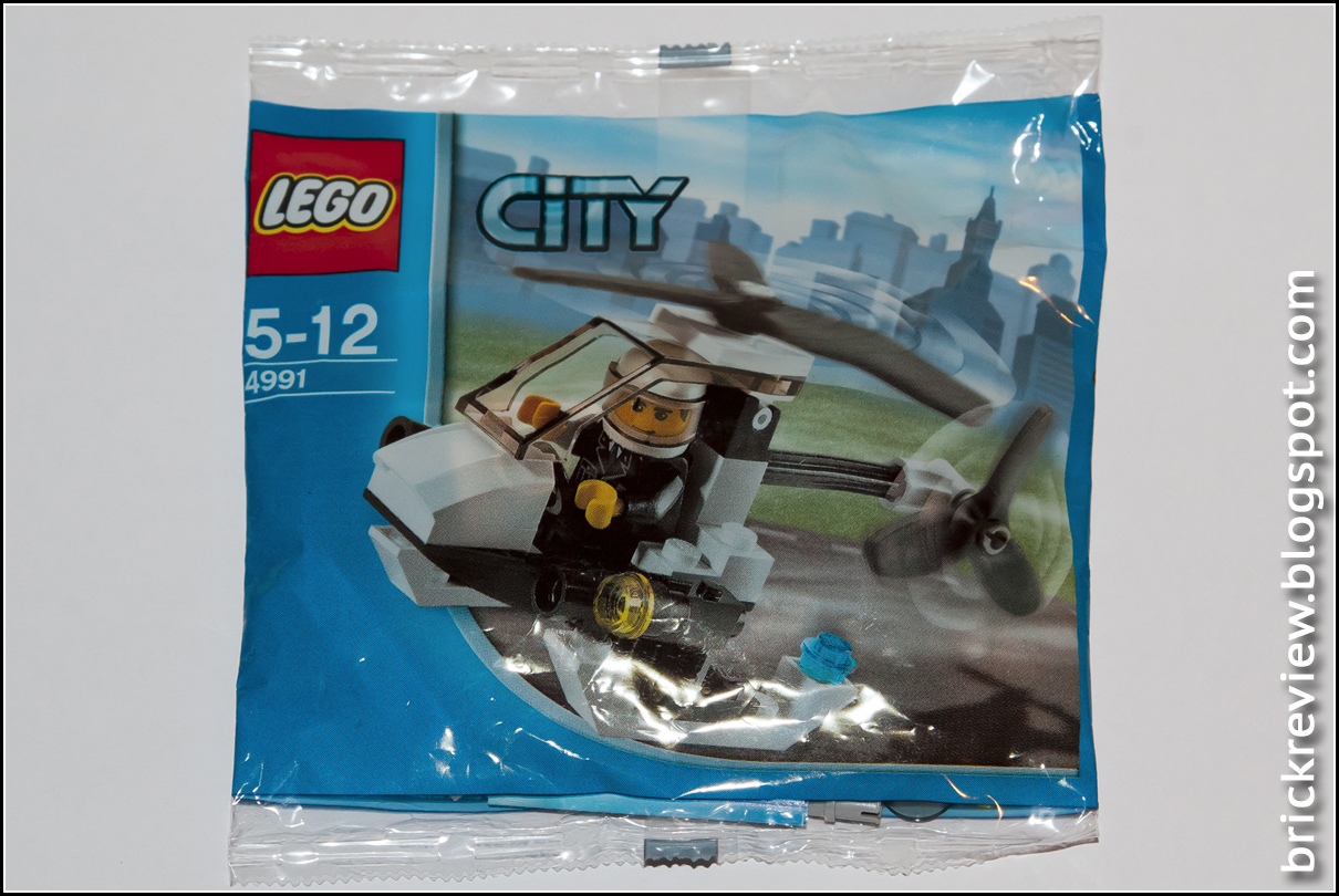Brickreview: LEGO 4991: MiniElicottero della Polizia