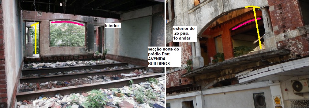 Prédio Pott - estudo da U. Pretória, estrutura e fachada leste (11/12)
