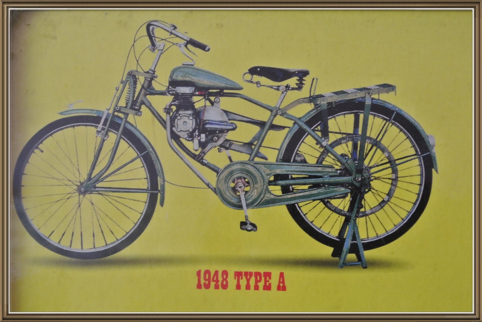 dunia tanpa sempadan: MOTOR LAMA HONDA DARI TAHUN 1948-1958