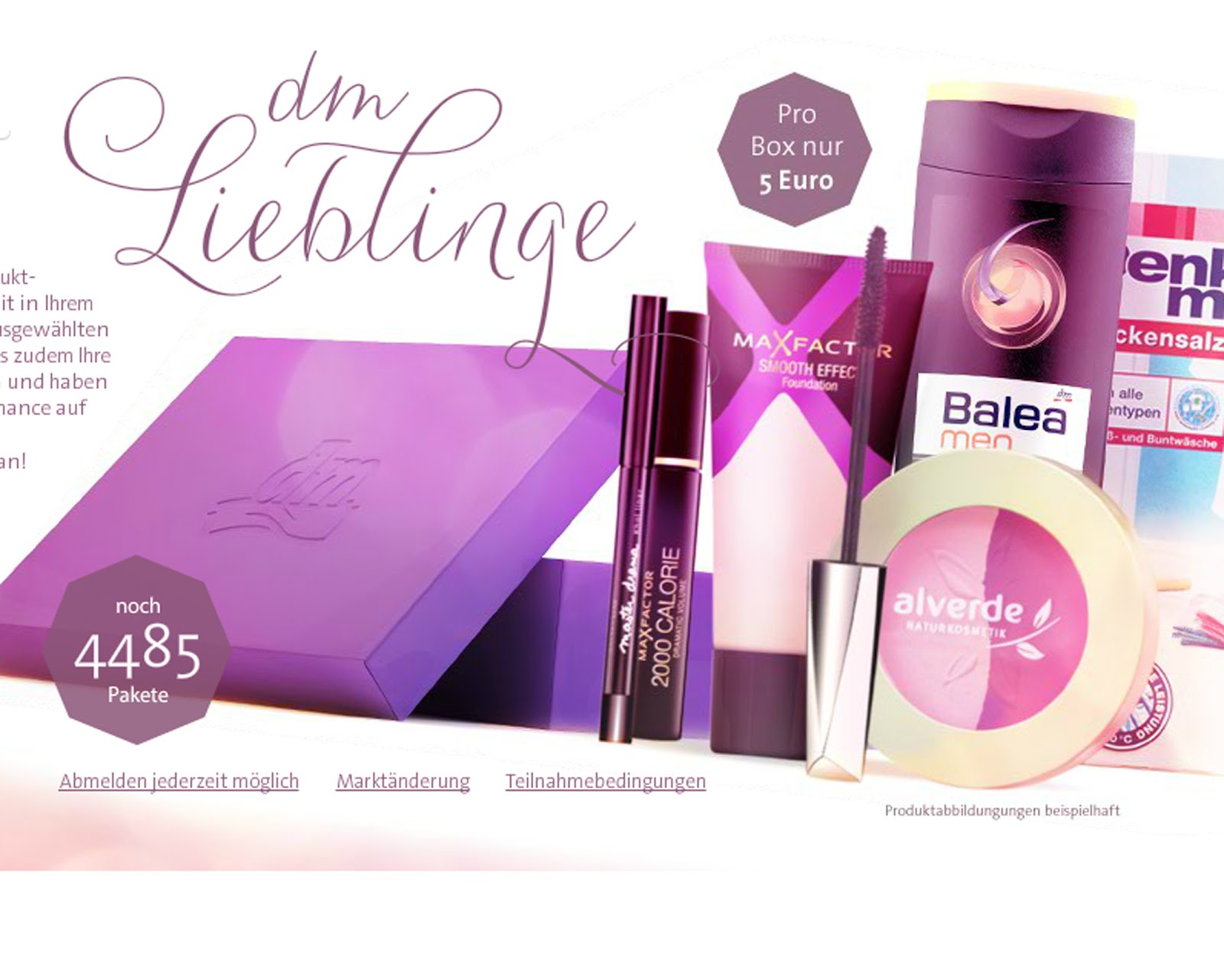 fadenlos: dm-Box neue Abo`s verfügbar