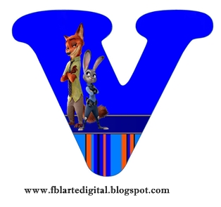 Alfabeto de Zootopia. - Oh my Alfabetos!