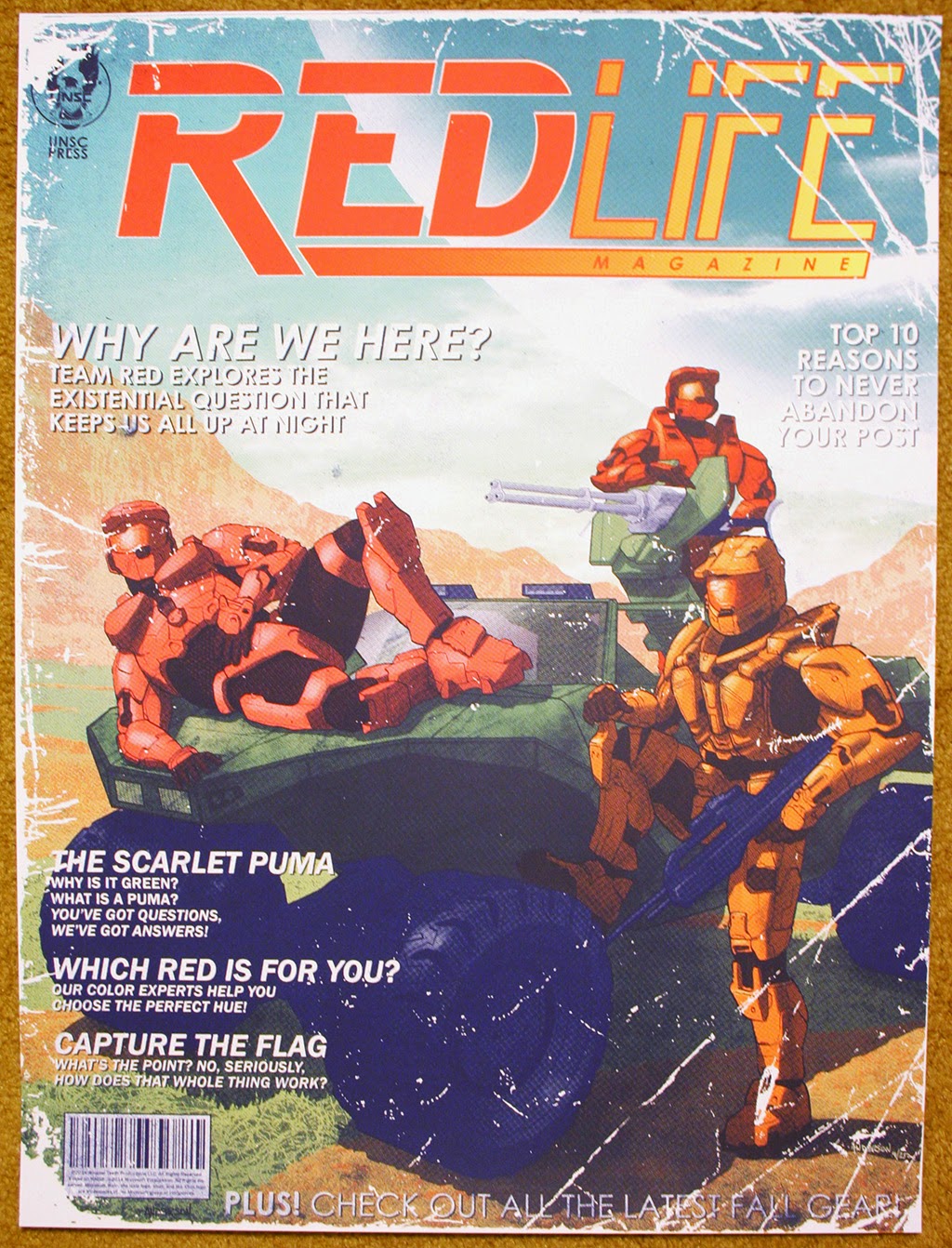 INSIDE THE ROCK POSTER FRAME BLOG: Tim Anderson Red Life Halo RvB Print ...