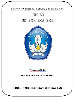 2 Contoh RKJM Tahun 2023-2027 Jenjang SD, SMP, SMA, SMK - Kherysuryawan.id