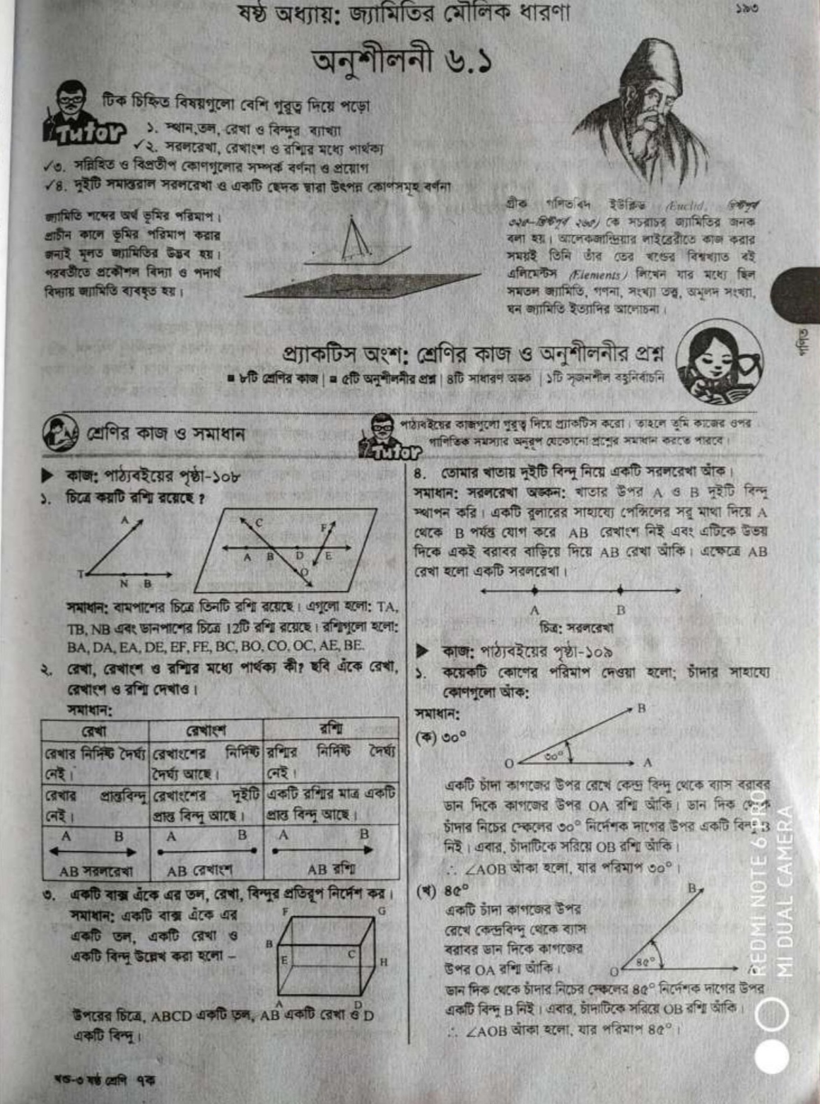 Class 6 Math Solution Chapter 6 class-6-math-solution-chapter-6